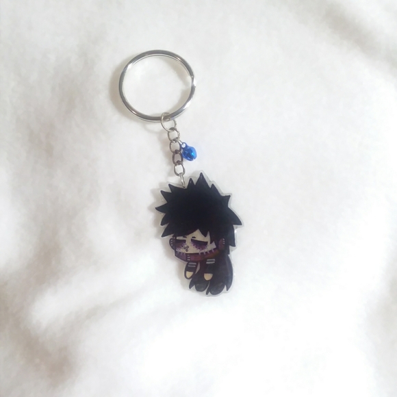 Handmade | Accessories | Handmade Dabi Keychain Charm My Hero Academia | Poshmark